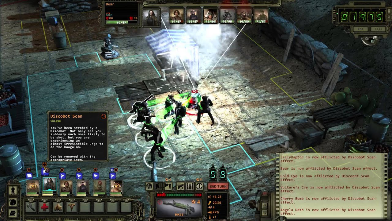 Wasteland 2 - Discobot - YouTube