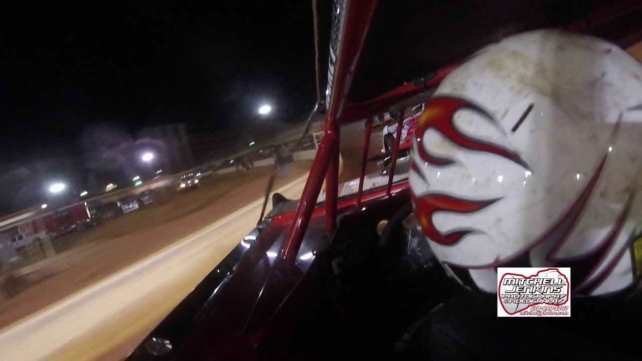 Don Jenkins Super latemodel In Car North GA Speedway 10/21/17! - YouTube