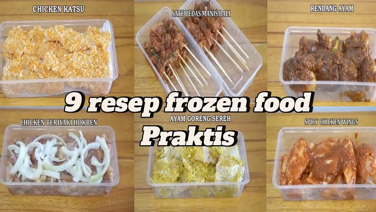 SANGAT MUDAH DAN PRAKTIS ‼️ 9 RESEP FROZEN FOOD COCOK UNTUK STOCK LAUK ...