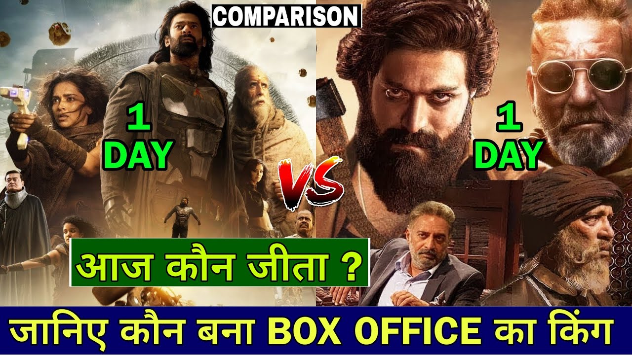Kalki vs KGF 2 1st Day Box Office Comparison | Kalki Box Office ...