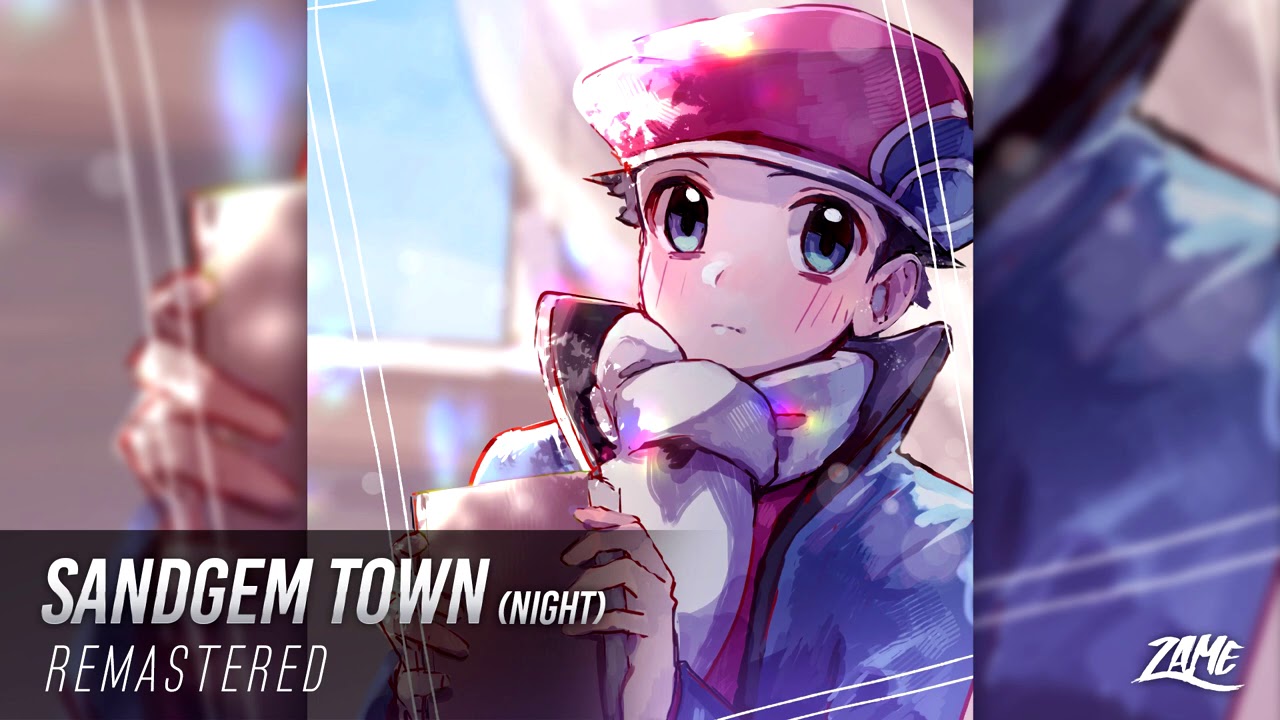 Sandgem Town (Night): Remastered feat. @StevenMix Pokémon Diamond ...