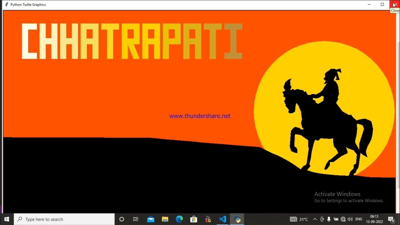 Chhatrapati Shivaji Maharaj code in python#programming#coder#python - YouTube