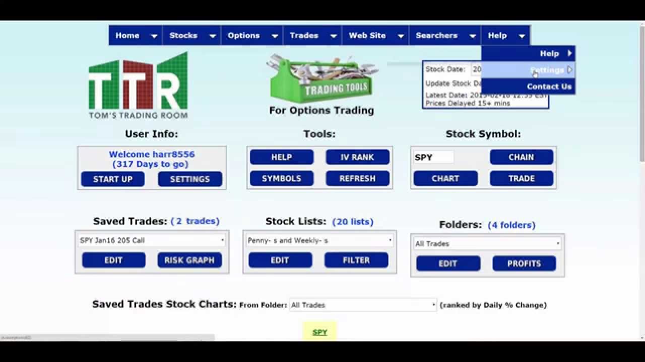 Updating your Settings in Toms Tools - YouTube