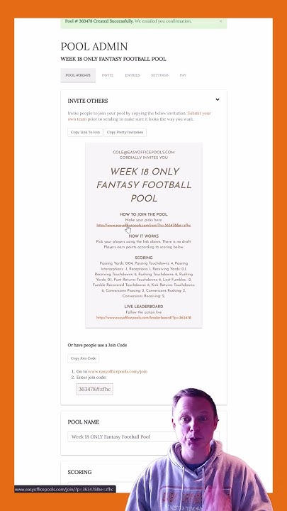 1 Week Fantasy Football - Online Picksheet - Picking Your Team - YouTube