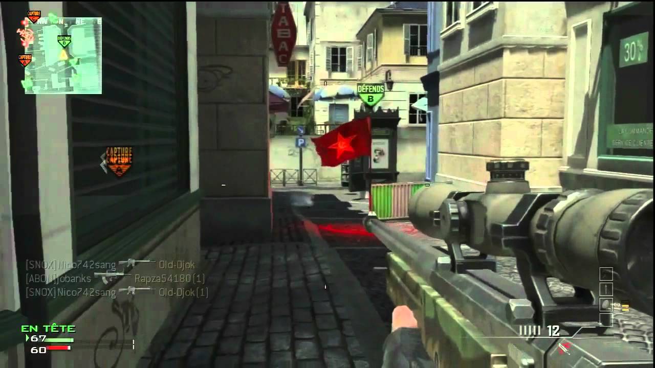 MW3 |Dual Commentary |L118A (Sniper) Guerre de territoire Résistance ...