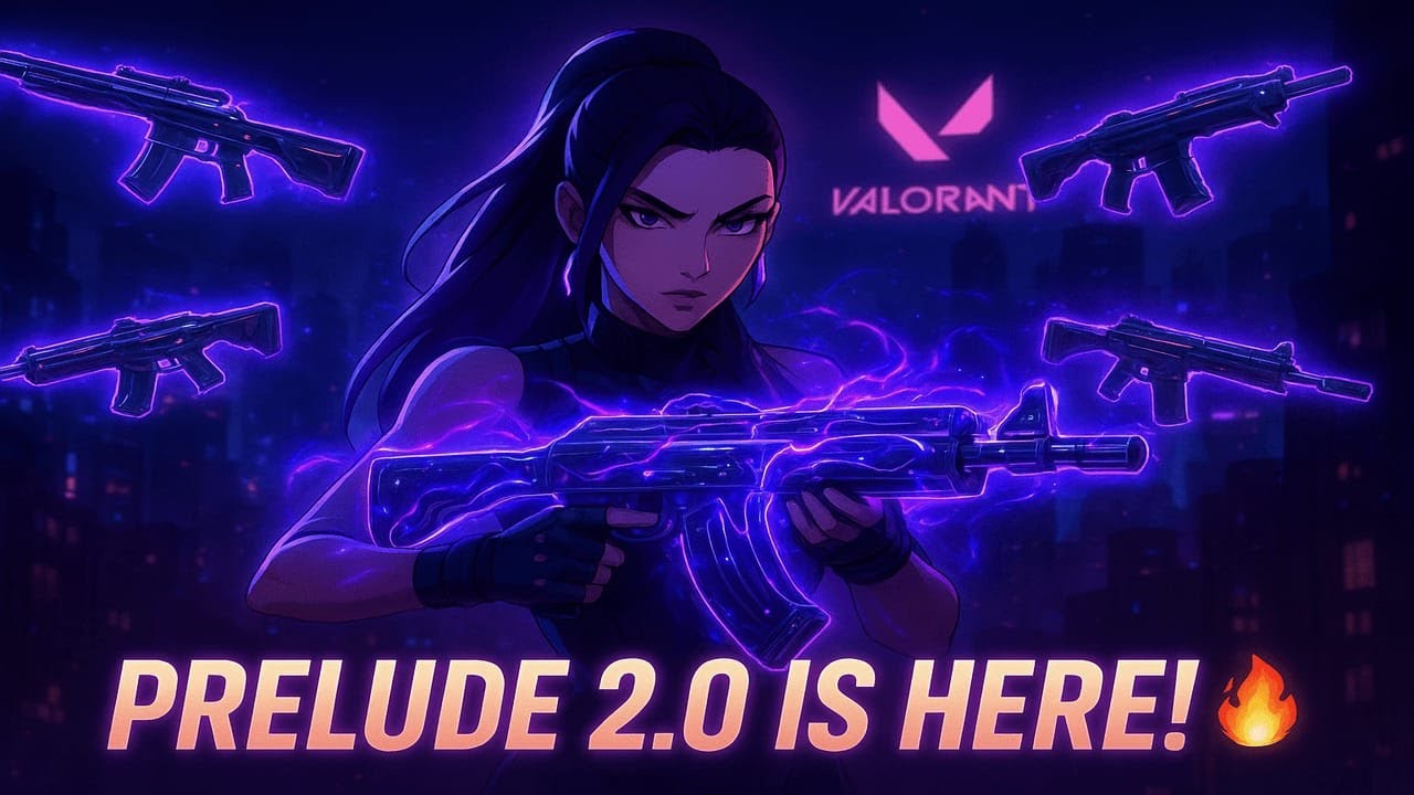 Prelude 2.0 Phantom Gameplay LIVE 🎮 | Valorant New Bundle Showcase ...