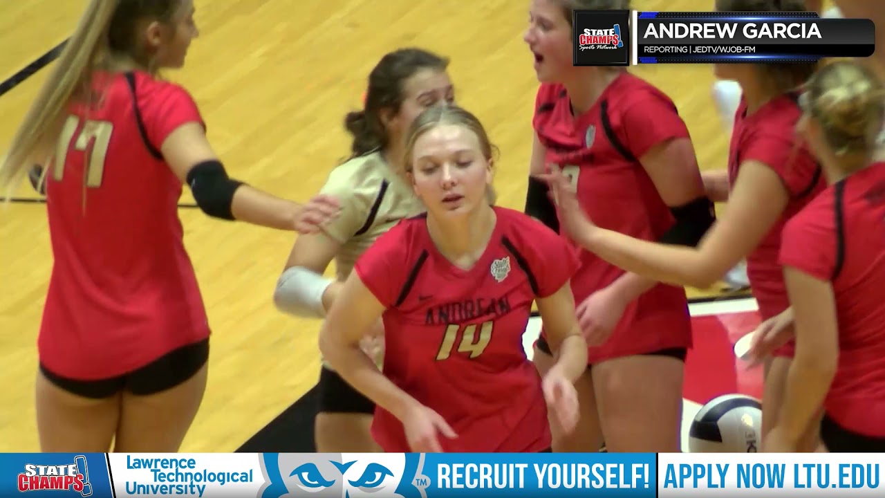Western Boone vs Andrean | Volleyball | 2021 Class 2A Championship ...