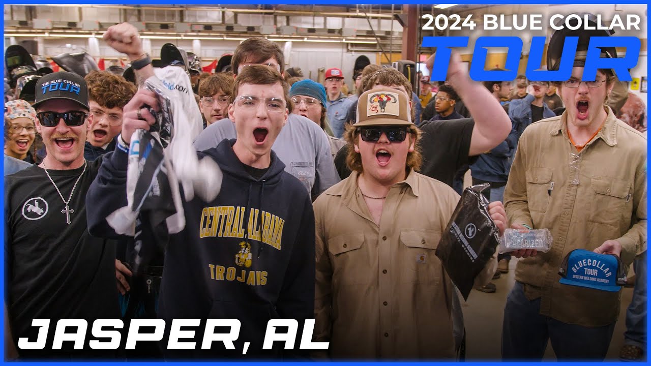 2024 Blue Collar Tour - Jasper, AL | Western Welding Academy - YouTube