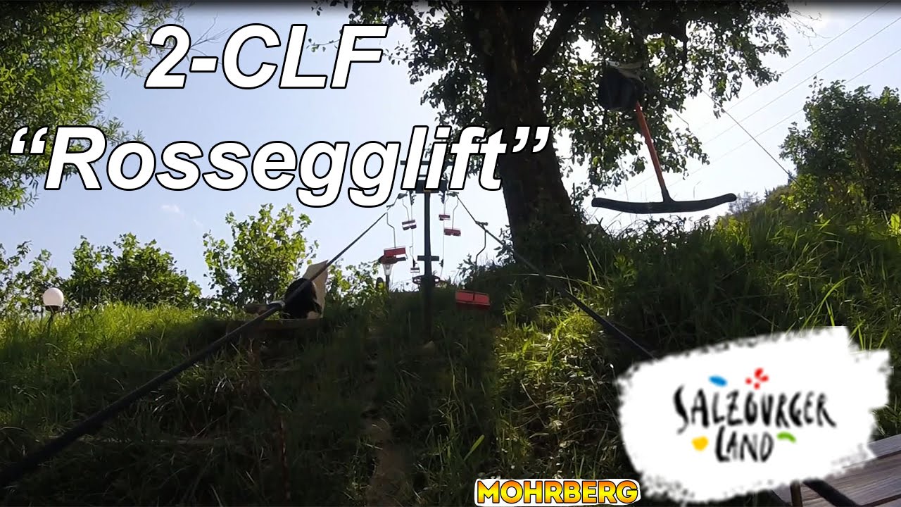 Bischofshofen (Mohrberg), "2er Sessellift Rossegglift" 2-CLF (JULI 2016 ...