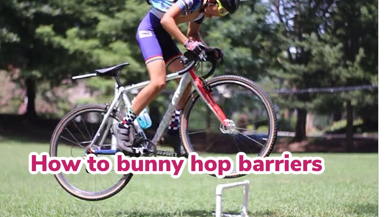 How to bunny hop cyclocross barriers | BHB Cycling skills #CYCLOCROSS ...