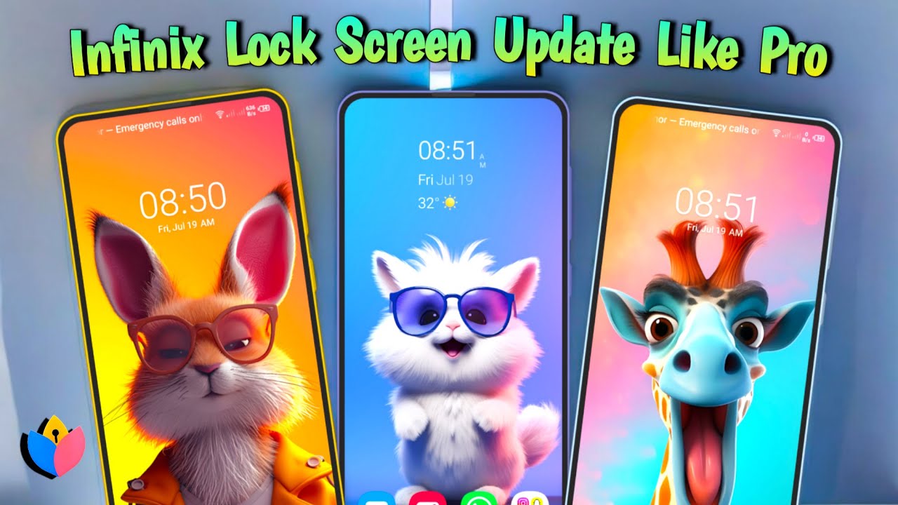 Infinix X tecno lock screen Settings and Auto change Wallpapers - YouTube
