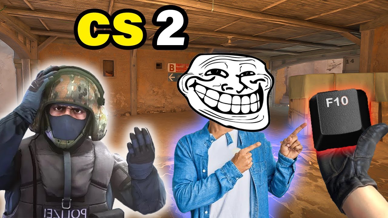 DON'T PRESS F10 in NEW CS2 | Funny CS:GO Trolling - YouTube