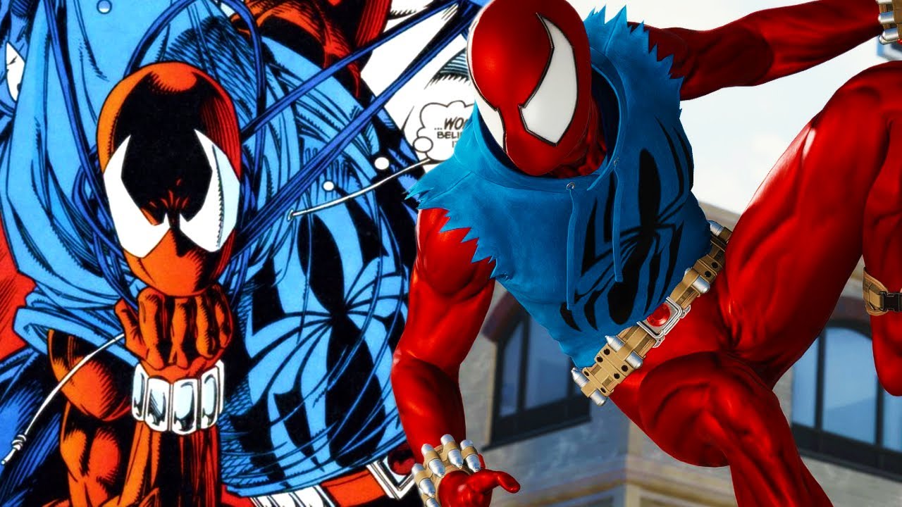 Scarlet Spiderman Cartoon