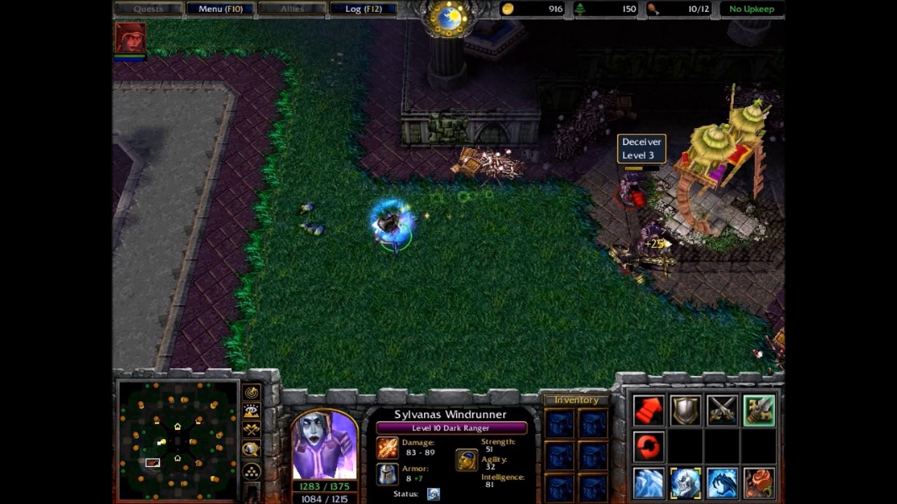 WC3 Classic: Sylvanas Windrunner in Banshee form - YouTube