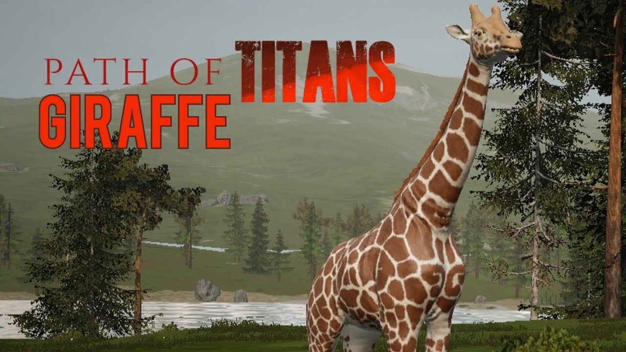 Giraffe in Path of Titans - YouTube