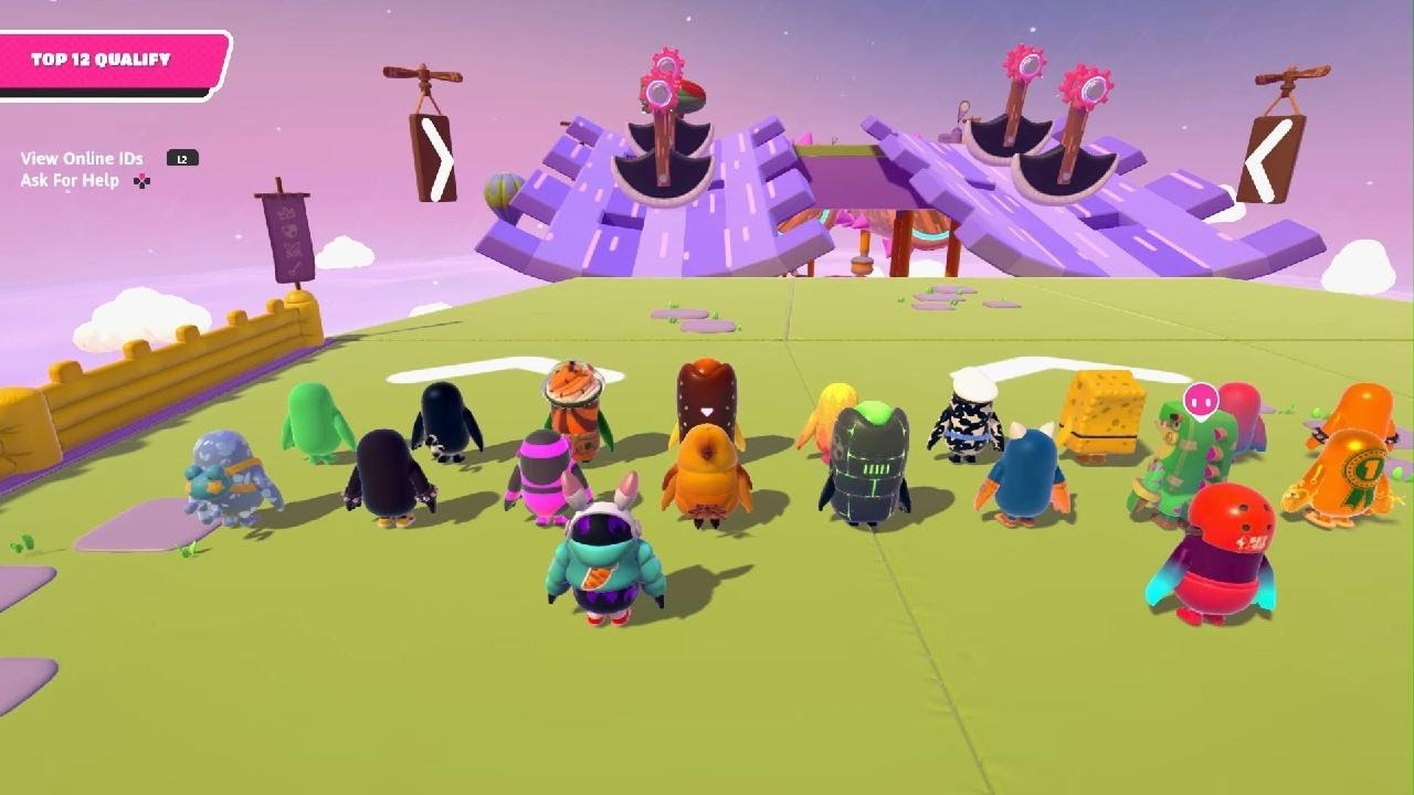 Fall Guys stupid fall - YouTube