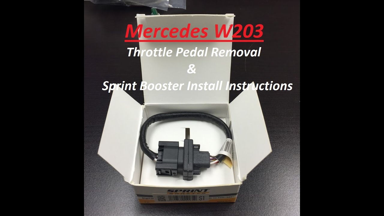 Sprint Booster Install - Mercedes Benz - YouTube