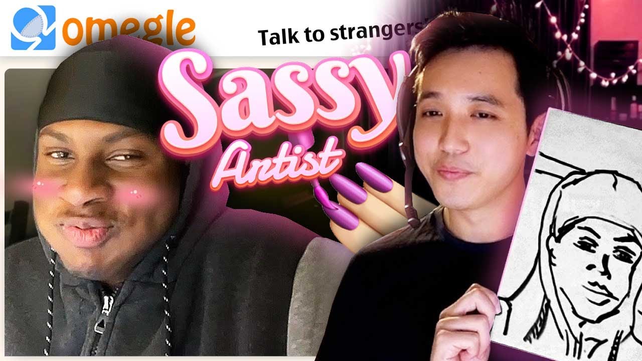 Sassy drawing prank on Omegle - YouTube