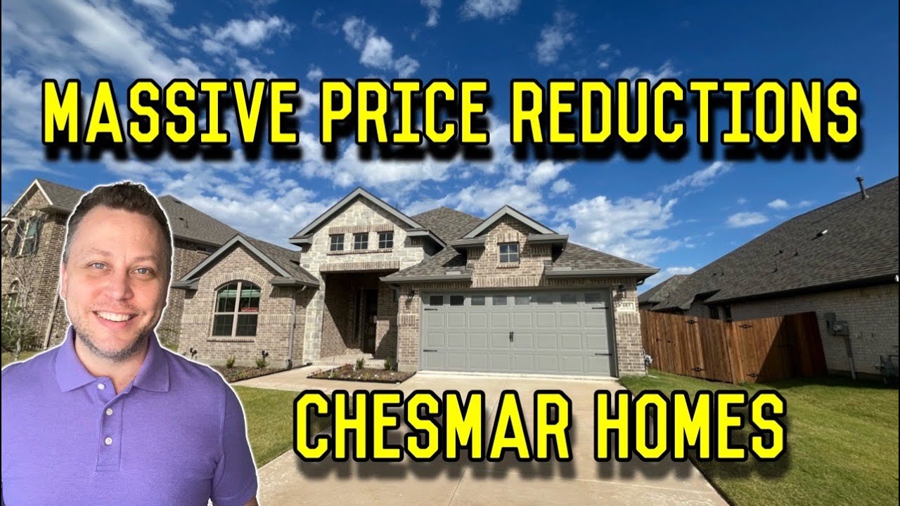 Massive Price Reductions on Chesmar Homes inventory in Waxahachie Texas ...