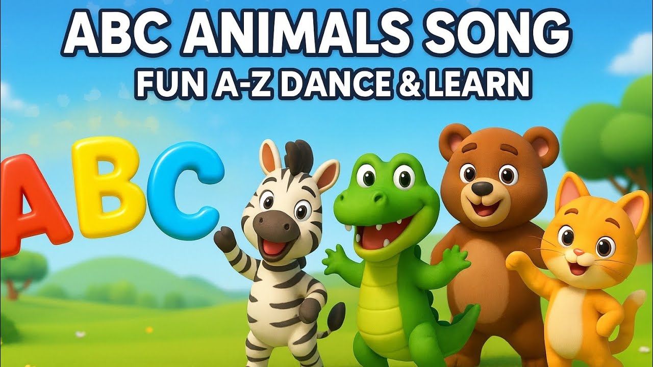 ABC Animals Song | Alphabet Song for Babies & Kindergarten | ABC ...