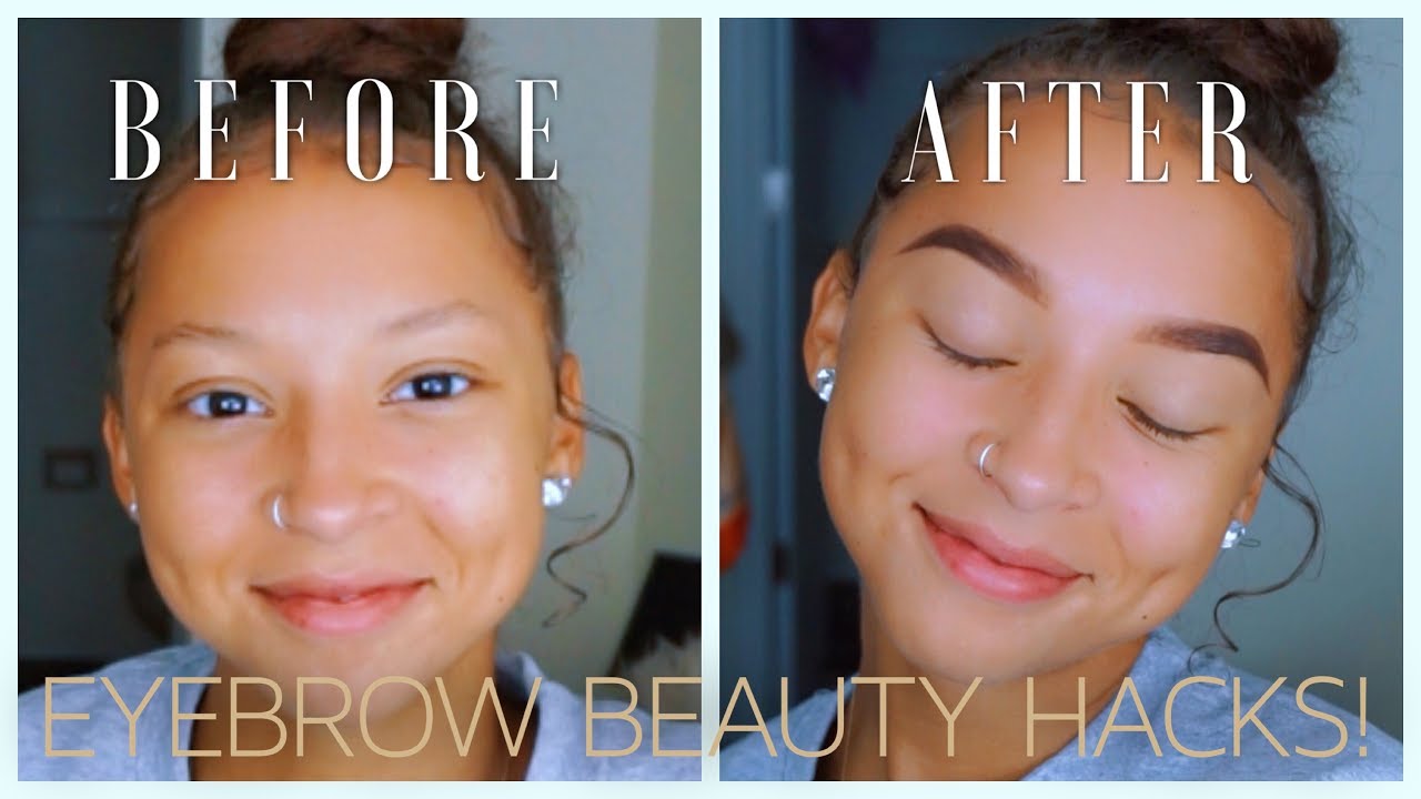 Eyebrow Tutorial for Thin Brows | BEGINNER FRIENDLY | Lexi Luxury - YouTube