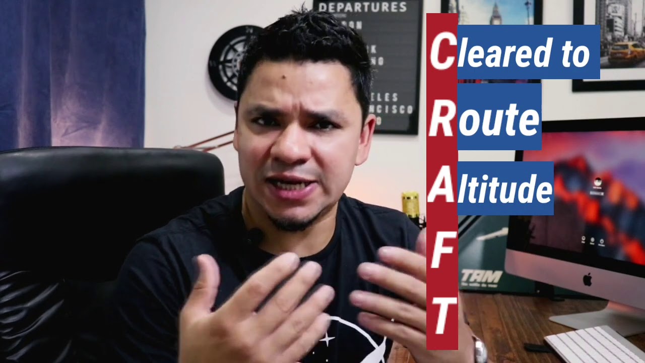 COMO ANOTAR IFR CLEARANCES USANDO CRAFT - ICAO TEST PARA PILOTOS - YouTube