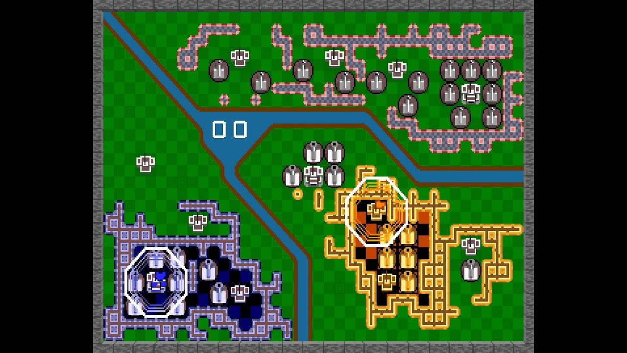 Rampart Arcade 3 player Netplay- game 2 - YouTube