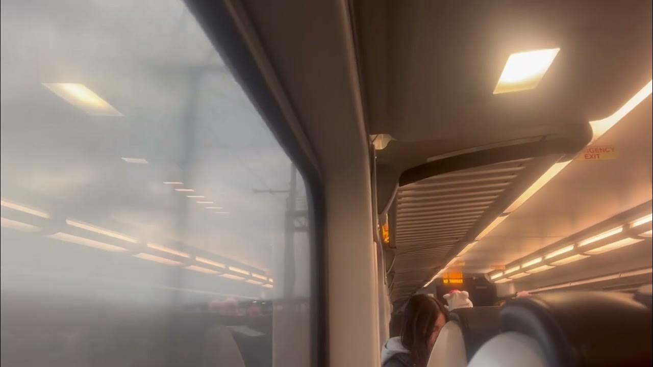 NJ Transit Northeast Corridor Train #7840 Multilevel Ride from Newark Penn Station to Secaucus ...