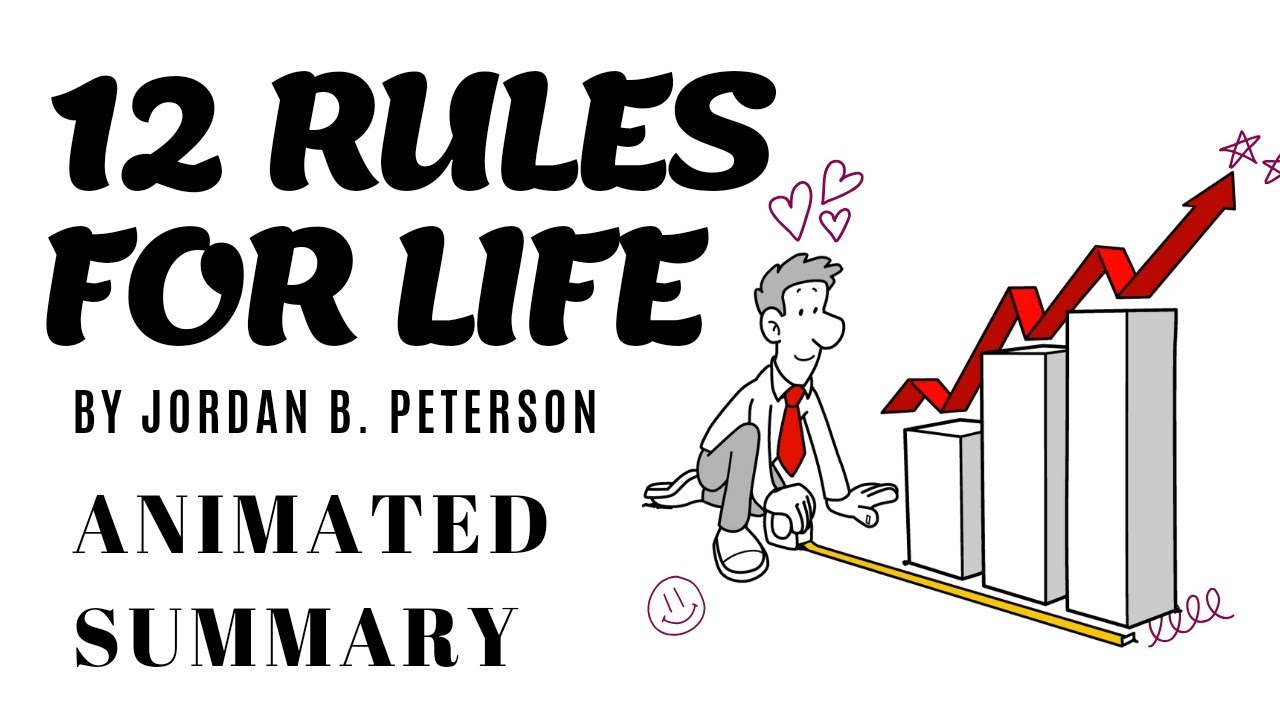 12 Rules for Life by Jordan B Peterson: Animated Summary in 4 Minutes ...
