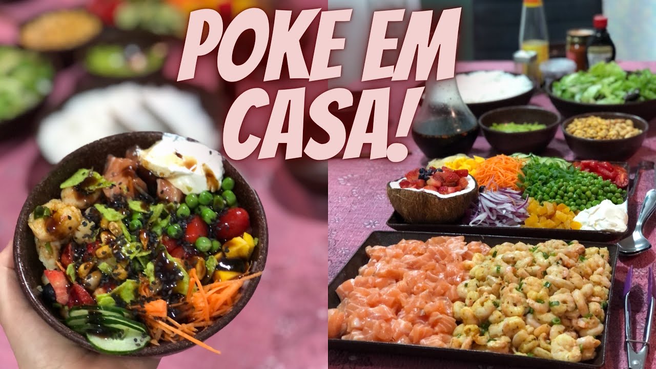 O MELHOR POKE EM CASA - YouTube