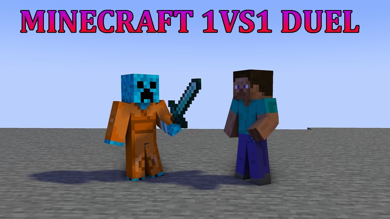 MINECRAFT 1VS1 DUEL TO JEST GRA | MINECRAFT - YouTube