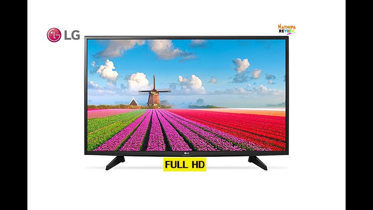 Review - ทีวี LG LED 43 Full HD TV รุ่น 43LJ510T [2017] - YouTube