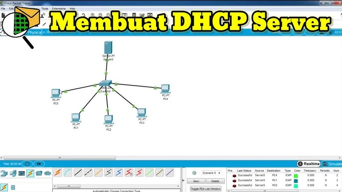 Cara Konfigurasi Dhcp Di Cisco Packet Tracer Brouterbug