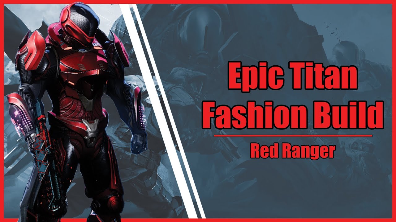 Red Ranger Titan Build - YouTube