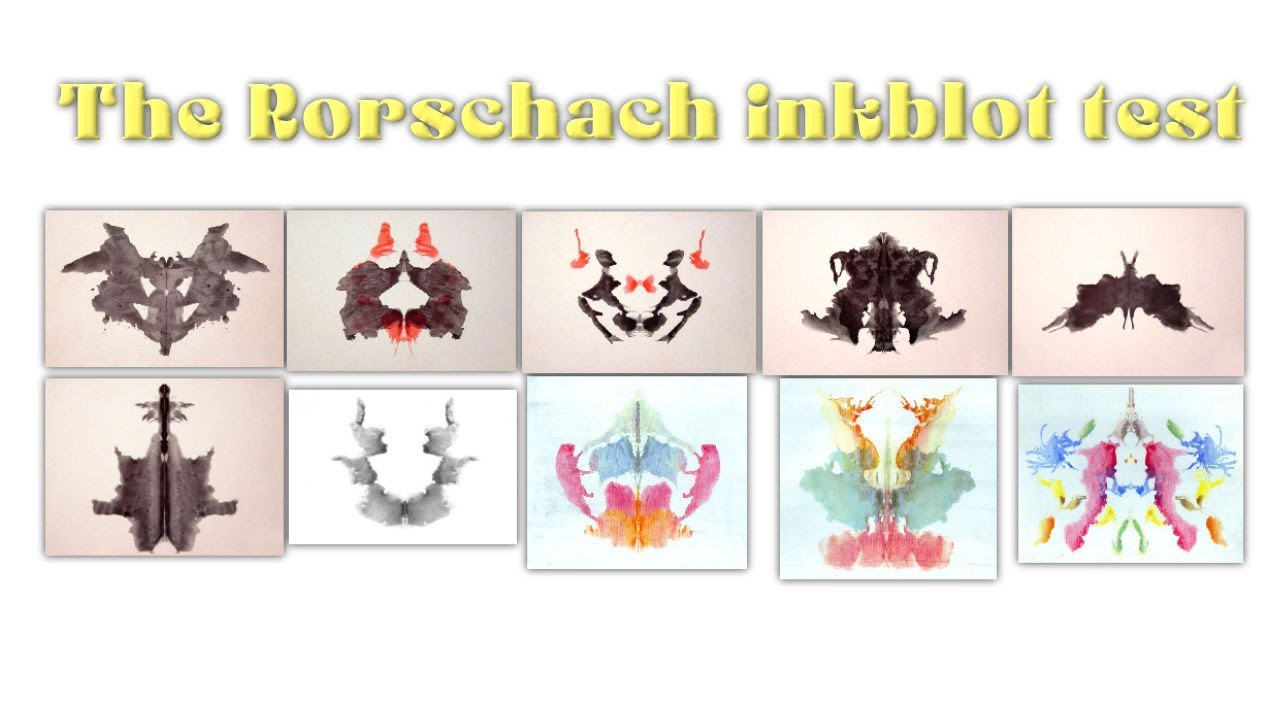 The Rorschach inkblot test. Leave your answers in the comments. - YouTube
