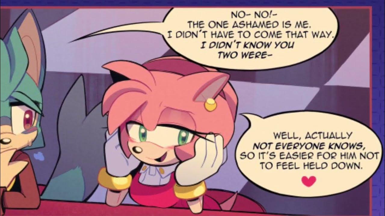Comic Amys Fan Sonic Amy Fan Comic Sonamy Aresworlds Youtube