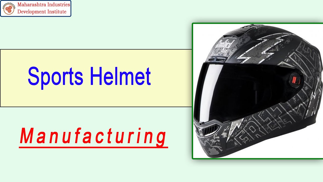 Sports Helmet Manufacturing - YouTube