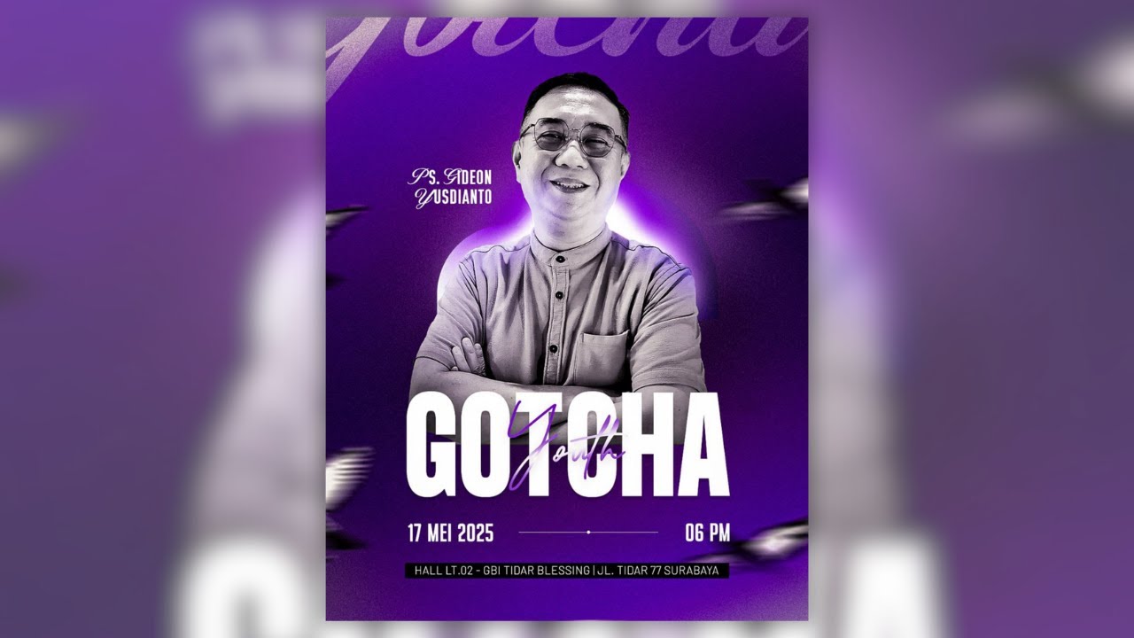 Gotcha Passover Celebration - Sabtu, 26 April 2025 - Pukul 18.00 WIB | Ps. Yandi Christian - YouTube
