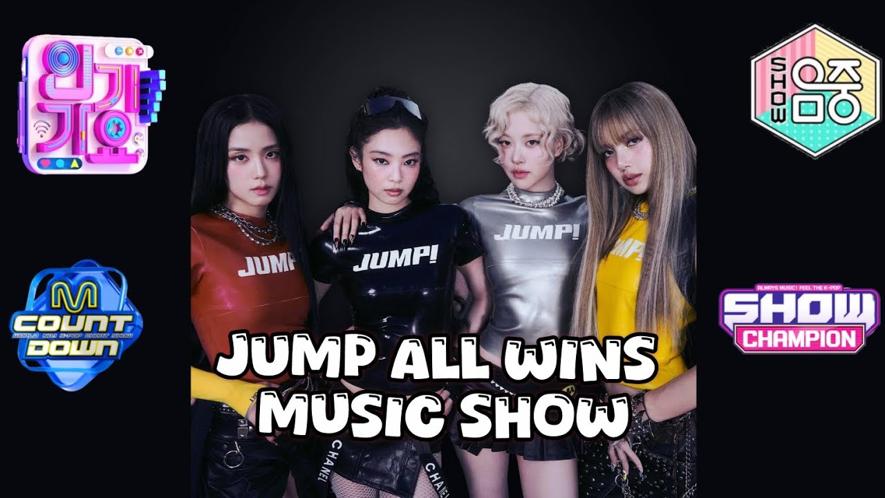 BLACKPINK – JUMP ALL WINS MUSIC SHOW ( 10 WINS ) 🏆 - YouTube