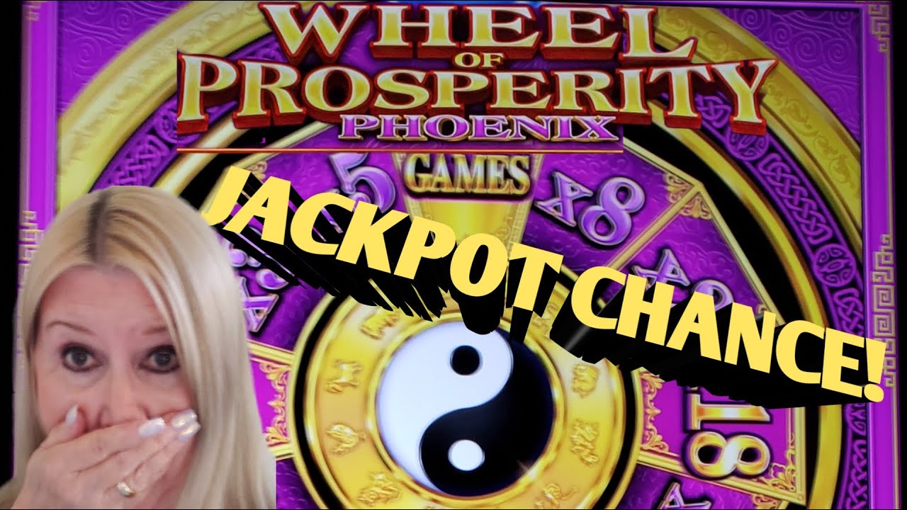 Surprised! Wheel of Prosperity Slot Machine Jackpot BONUS WHEEL ...