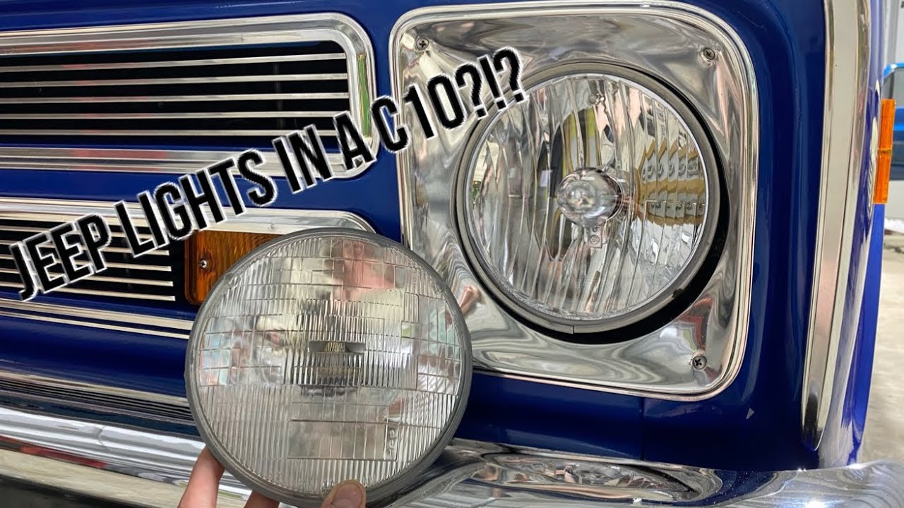 1968 Chevy C10 Gets A MAJOR Lighting Upgrade!! - YouTube
