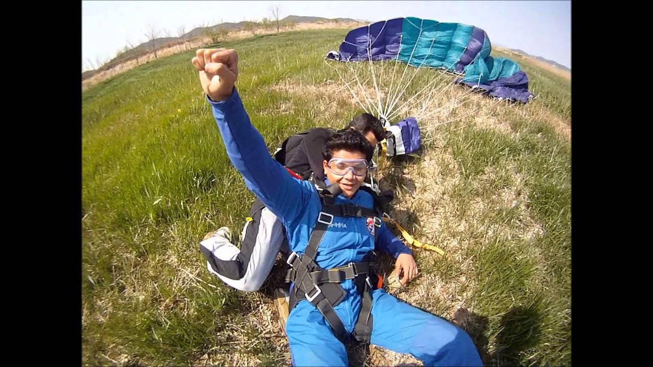 Tandem skydiving with Rohit Malyan in Korea - YouTube