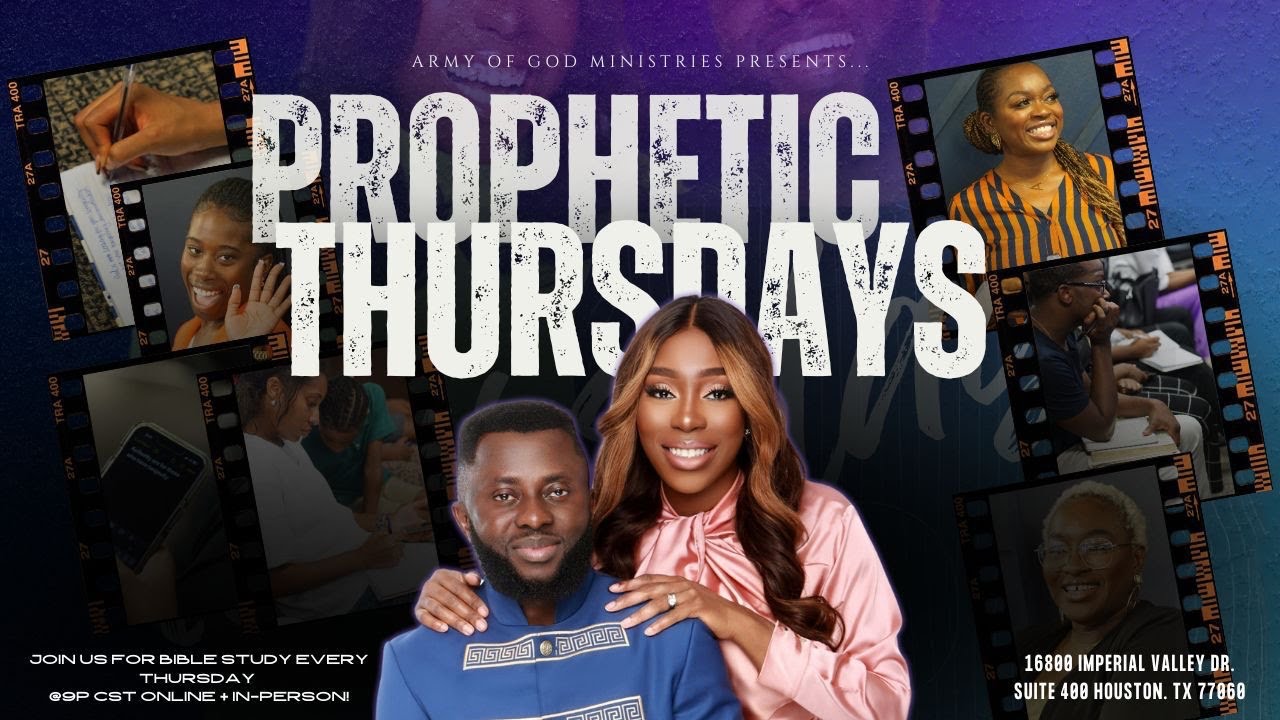 PROPHETIC THURSDAY | THE PROFIT OF VISION AND DIVINE DIRECTION ...