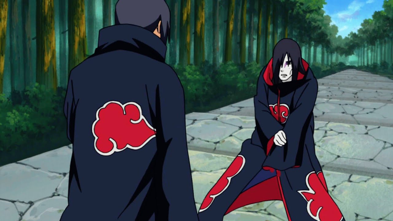 Itachi Uchiha vs Orochimaru Akatsuki Showdown Naruto Shippuden - YouTube