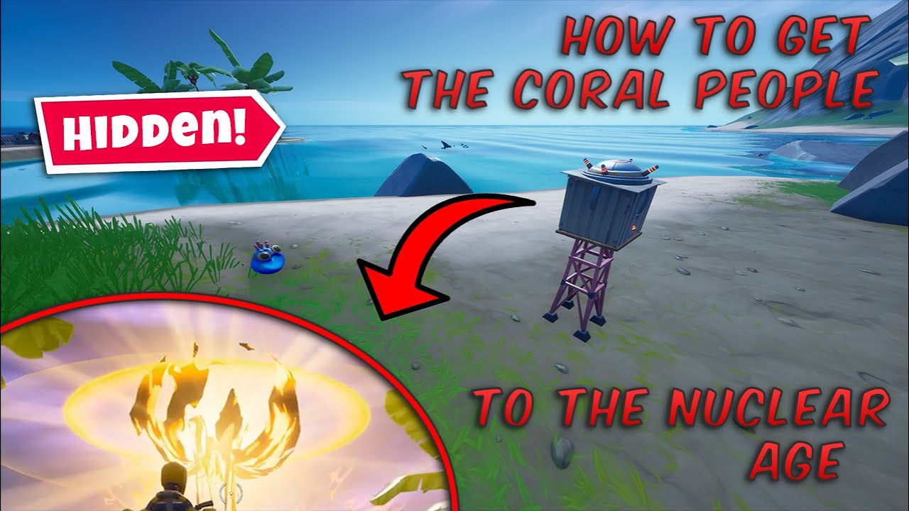 How To Do The Hidden Nuclear Challenge In Fortnite Season 3 - YouTube