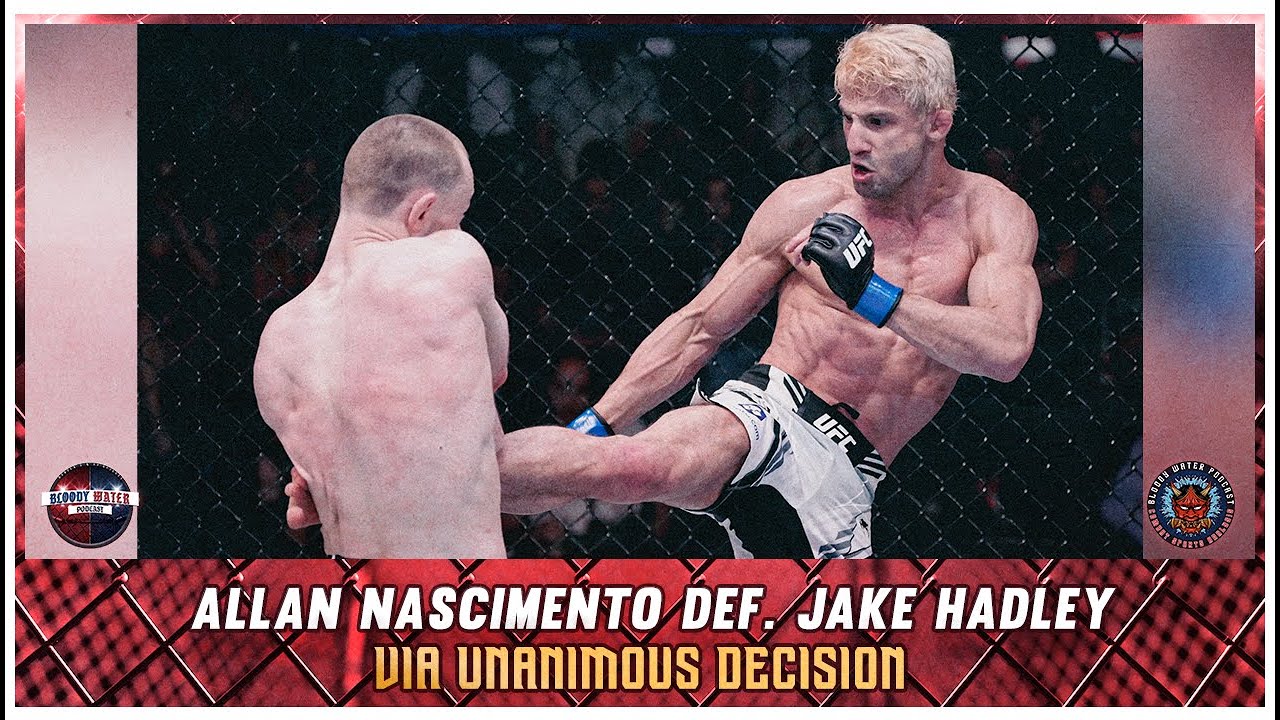 Allan Nascimento breaks Jake Hadley’s undefeated streak in UD win at # ...