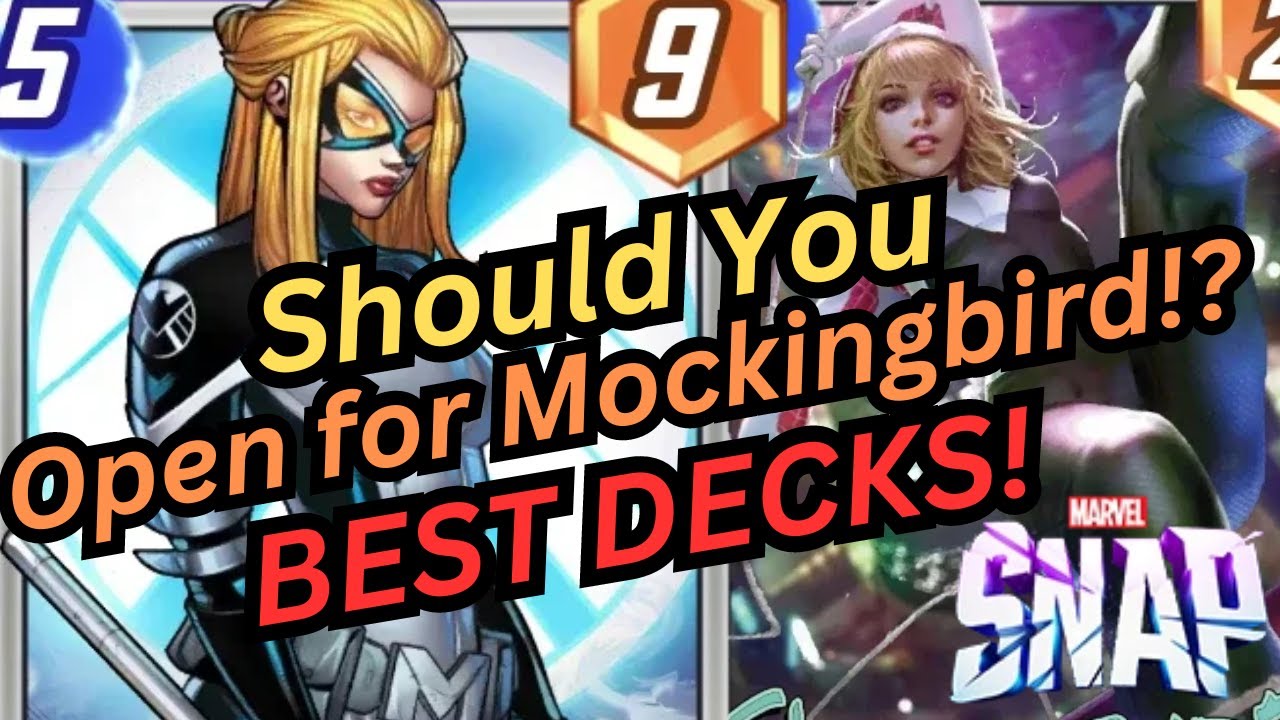 There's NO WAY Mockingbird Won't Be Meta And Her Best Decks! - Marvel ...