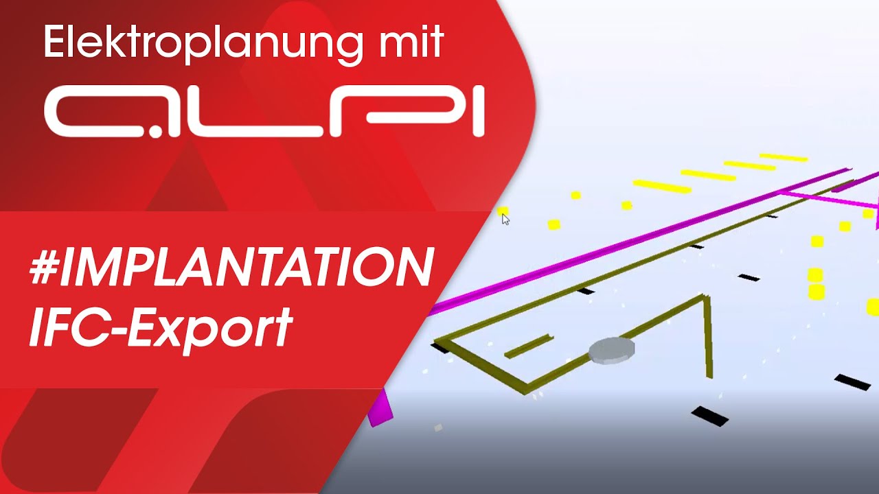 Elektroplanung mit ALPI: 11 #Caneco_IMPLANTATION - OpenBIM per IFC ...