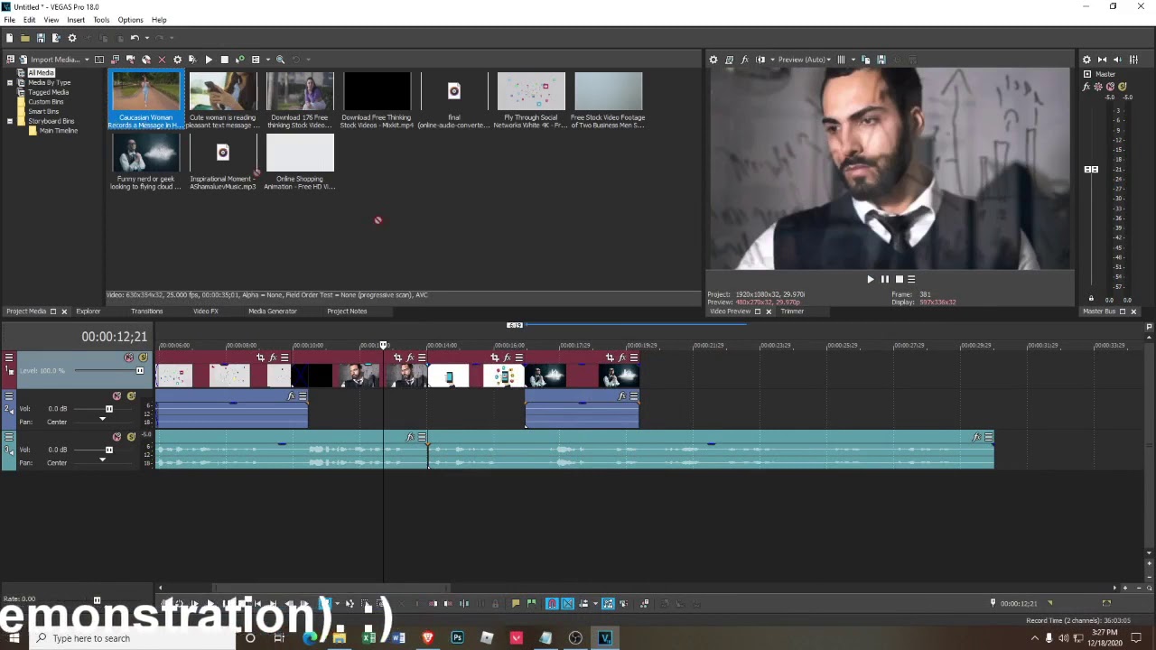 Video Ad Making Using Sony Vegas Pro - YouTube