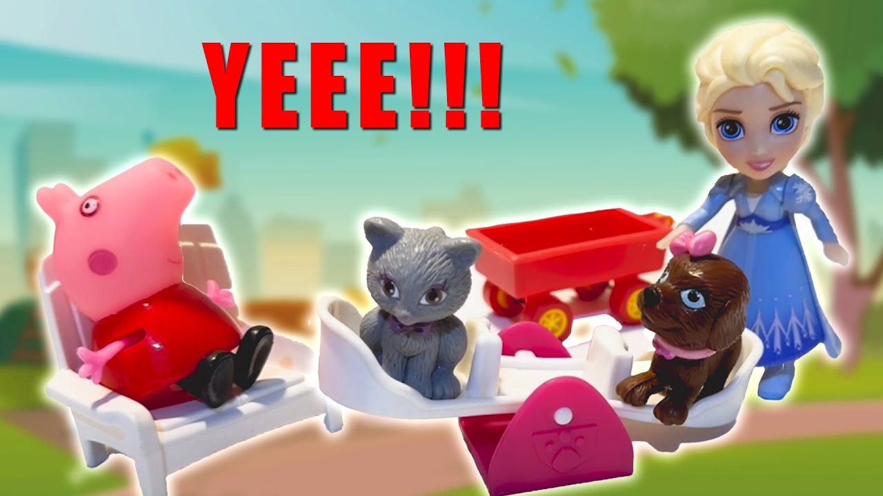 ELSA y PEPPA PIG se van de PASEO!!! ¡Videos para Niños! - YouTube